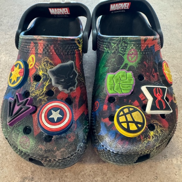 Marvel | Shoes | Marvel Avengers Crocs | Poshmark
